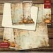 Autumn Junk Journal Fall Ephemera, Collage Sheet, Pumpkin Tags ...