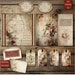 Rose Junk Journal Kit, Floral Paper, Vintage Journal, Scrapbook ...
