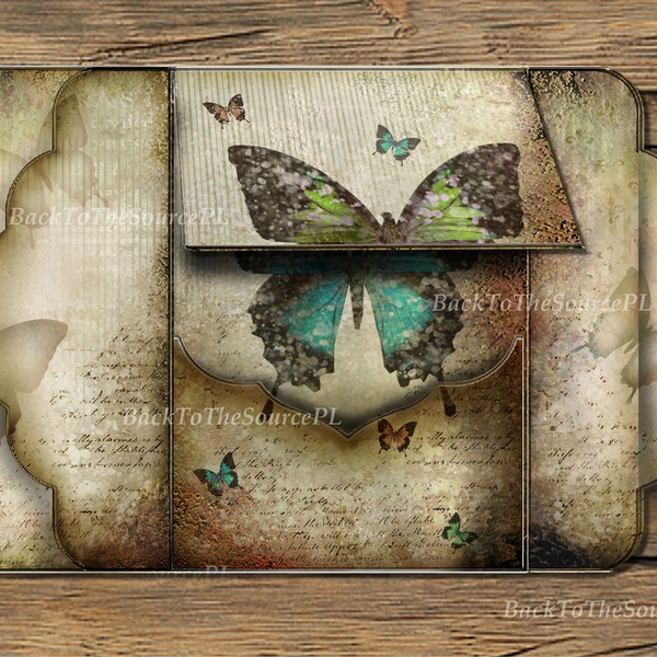 Vectoria Designs Ephemera Folder Kit - Etsy