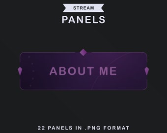 Stream Overlay Pastel Purple Twitch Youtube Streamer Vtuber Assets - Etsy