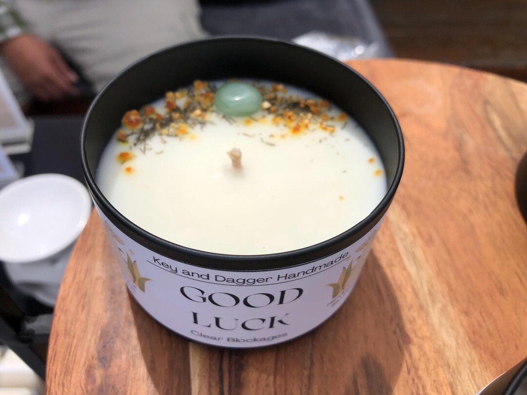 Good Luck Manifestation Scented Candle Soy Wax 5.5 Oz - Etsy