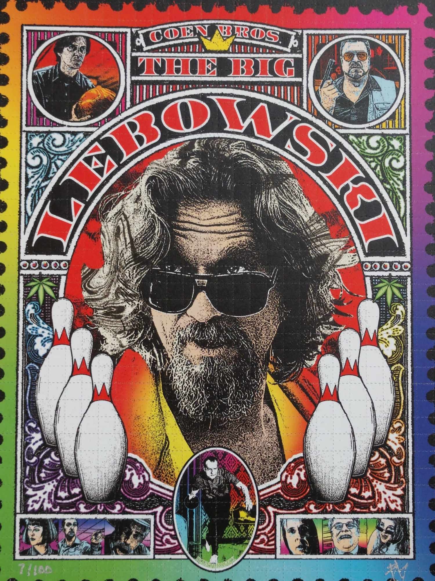 The Big Lebowski Blotter by Blunt Graffix - Etsy