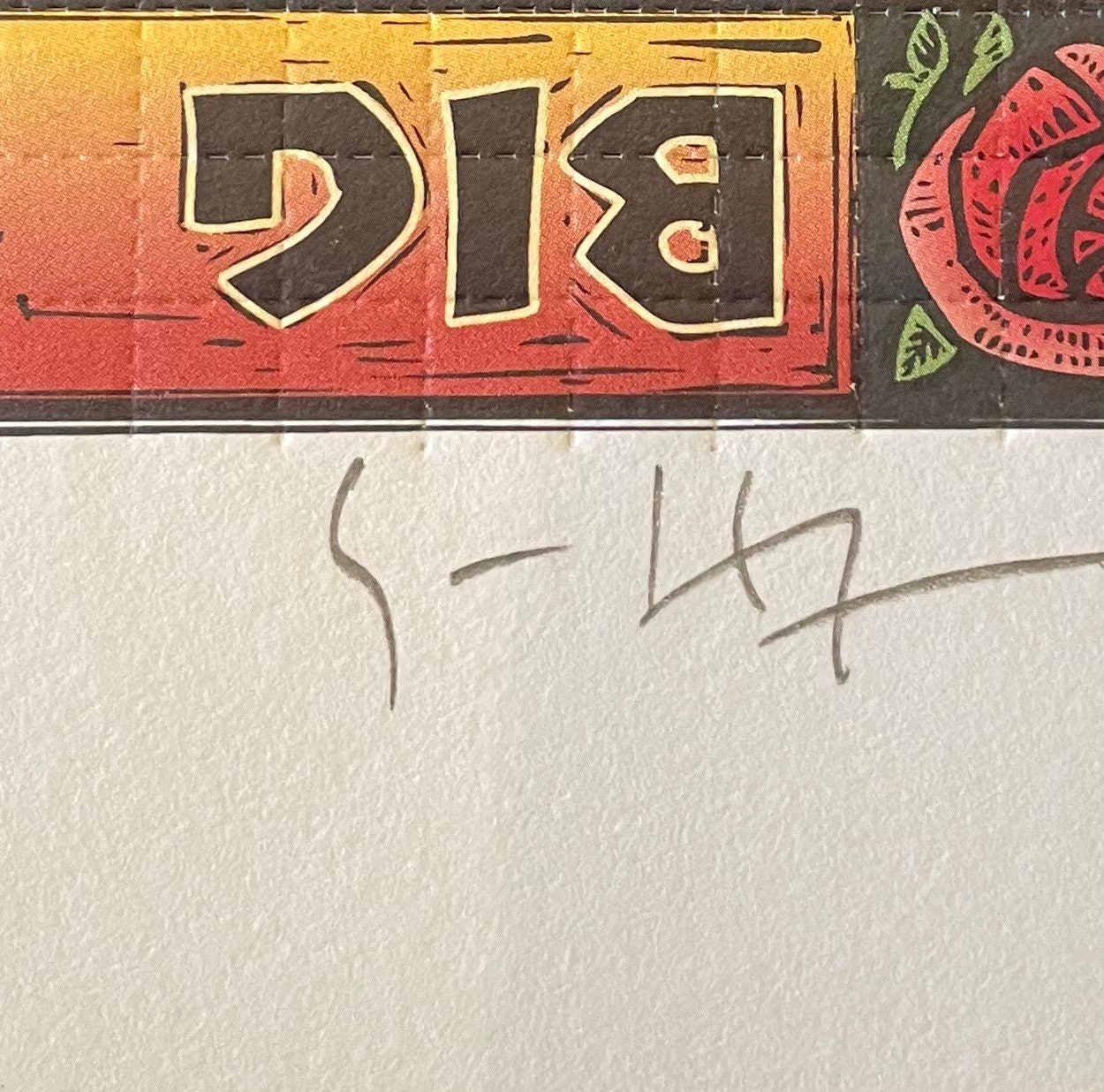 Jerry Garcia - Blotter Art by Gary Houston - Etsy