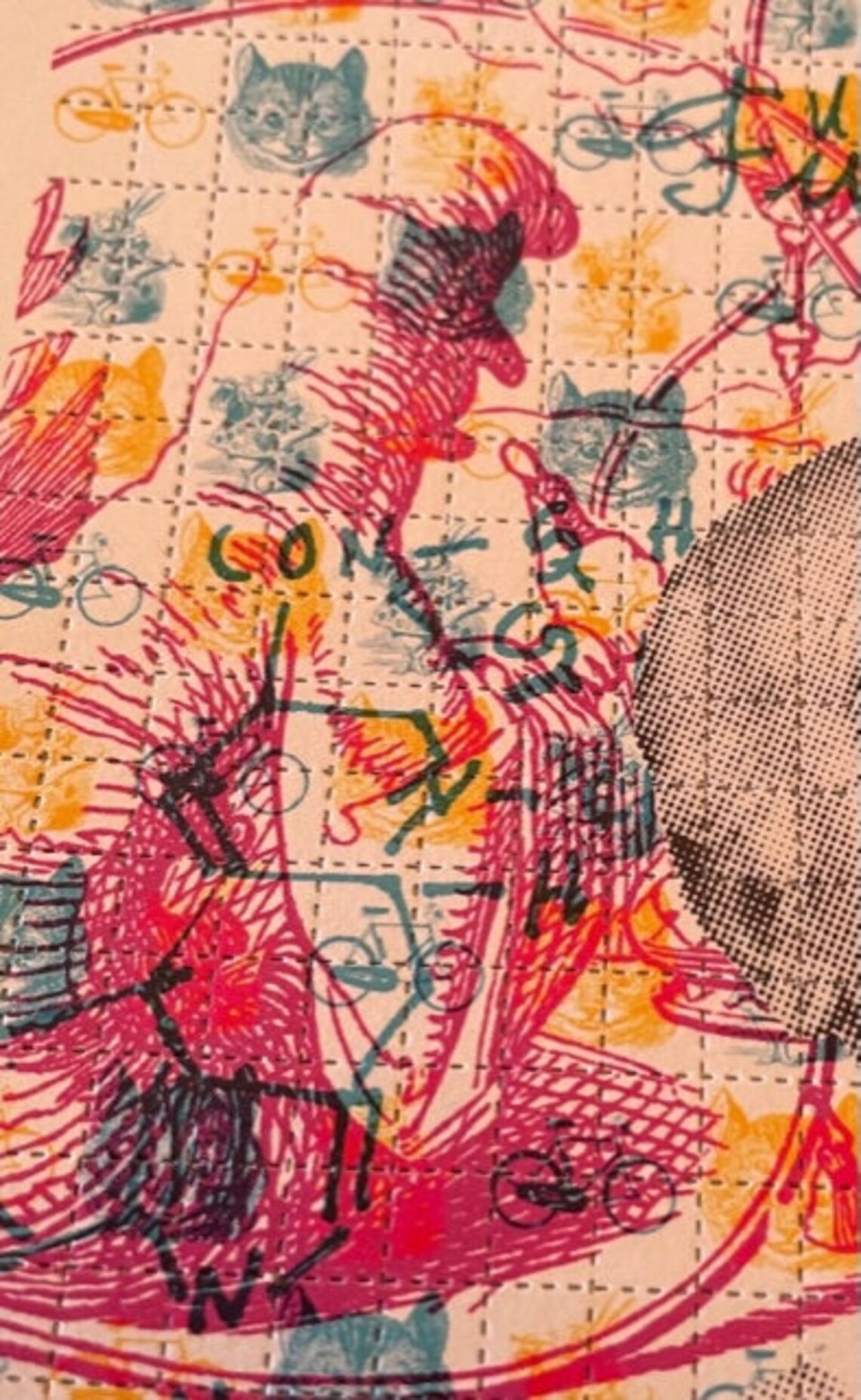 Albert Hofmann Blotter Art by Tim Jordan Blunt Graffix - Etsy