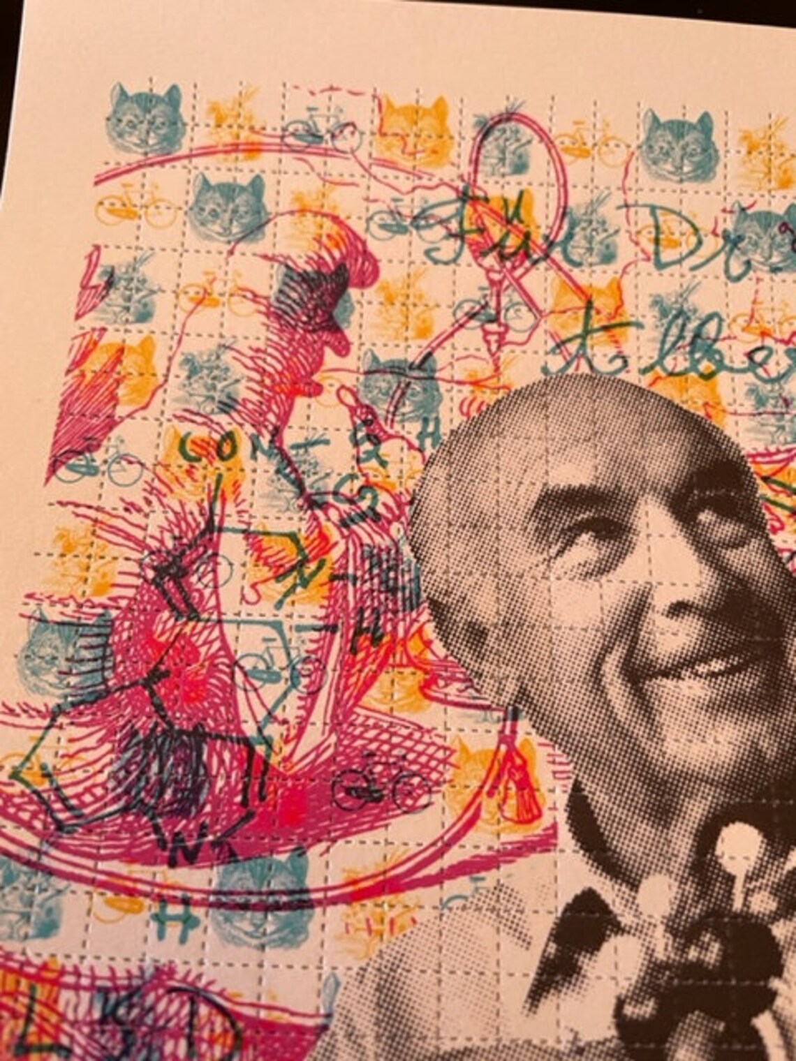 Albert Hofmann Blotter Art by Tim Jordan Blunt Graffix - Etsy