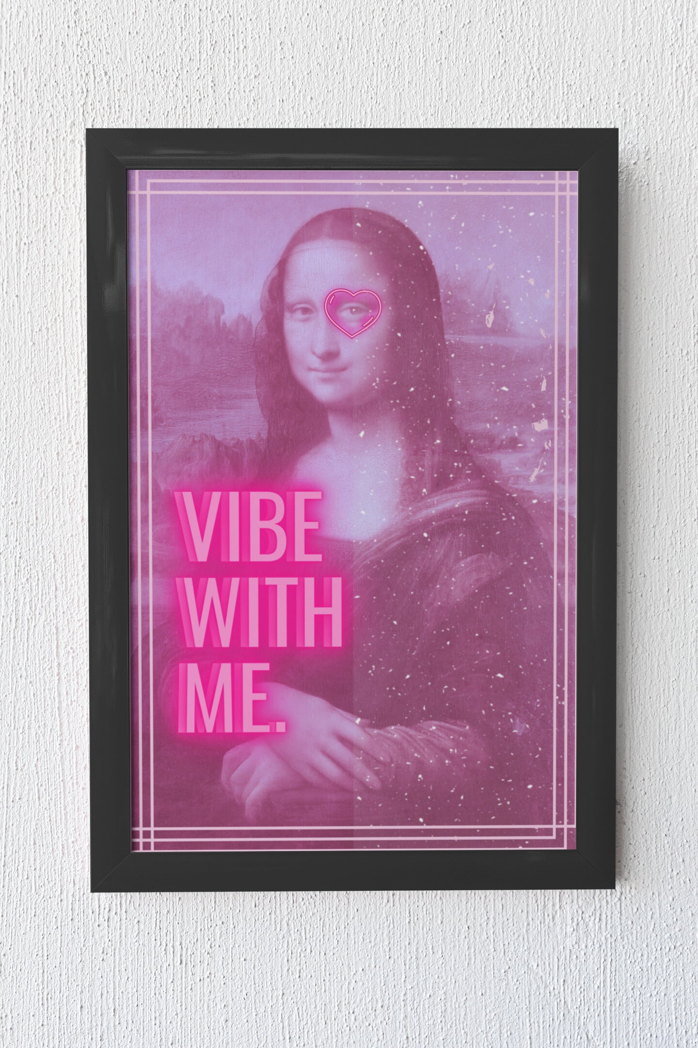 Mona Lisa Poster | Funky Wall Art | Trendy Wall Art | Bar Cart Art ...