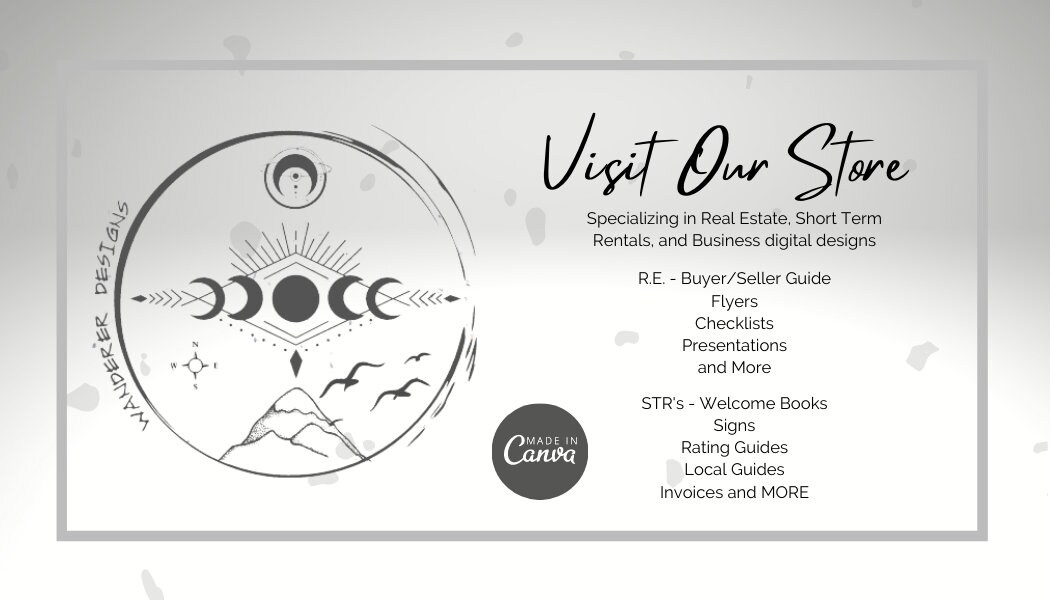 Pricing Sheet Digital Template Canva - Etsy
