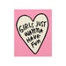 Girls Just Wanna Have Fun Wall Poster, Trendy Aesthetic Print, Heart ...