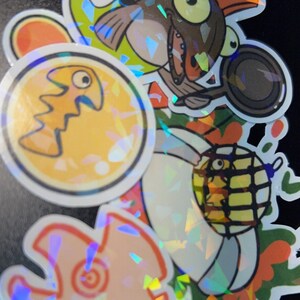 Splatoon Salmon Run Sticker Set - Etsy