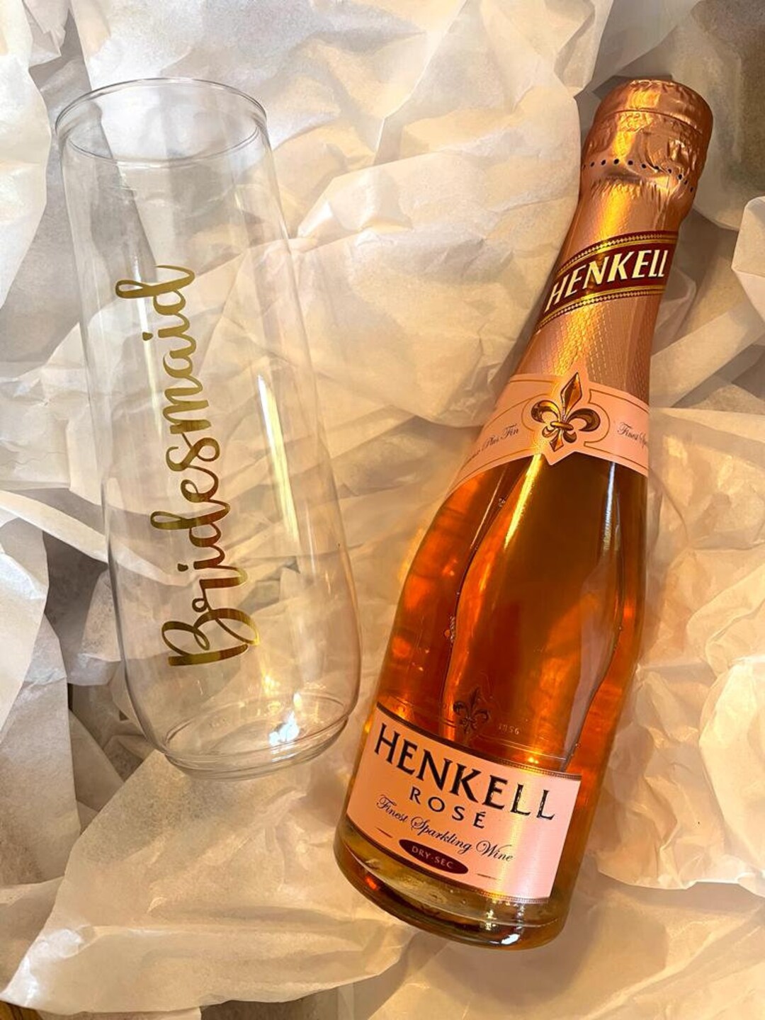 Personalized Champagne Flutes, Shatterproof, Stemless Champagne Flutes ...