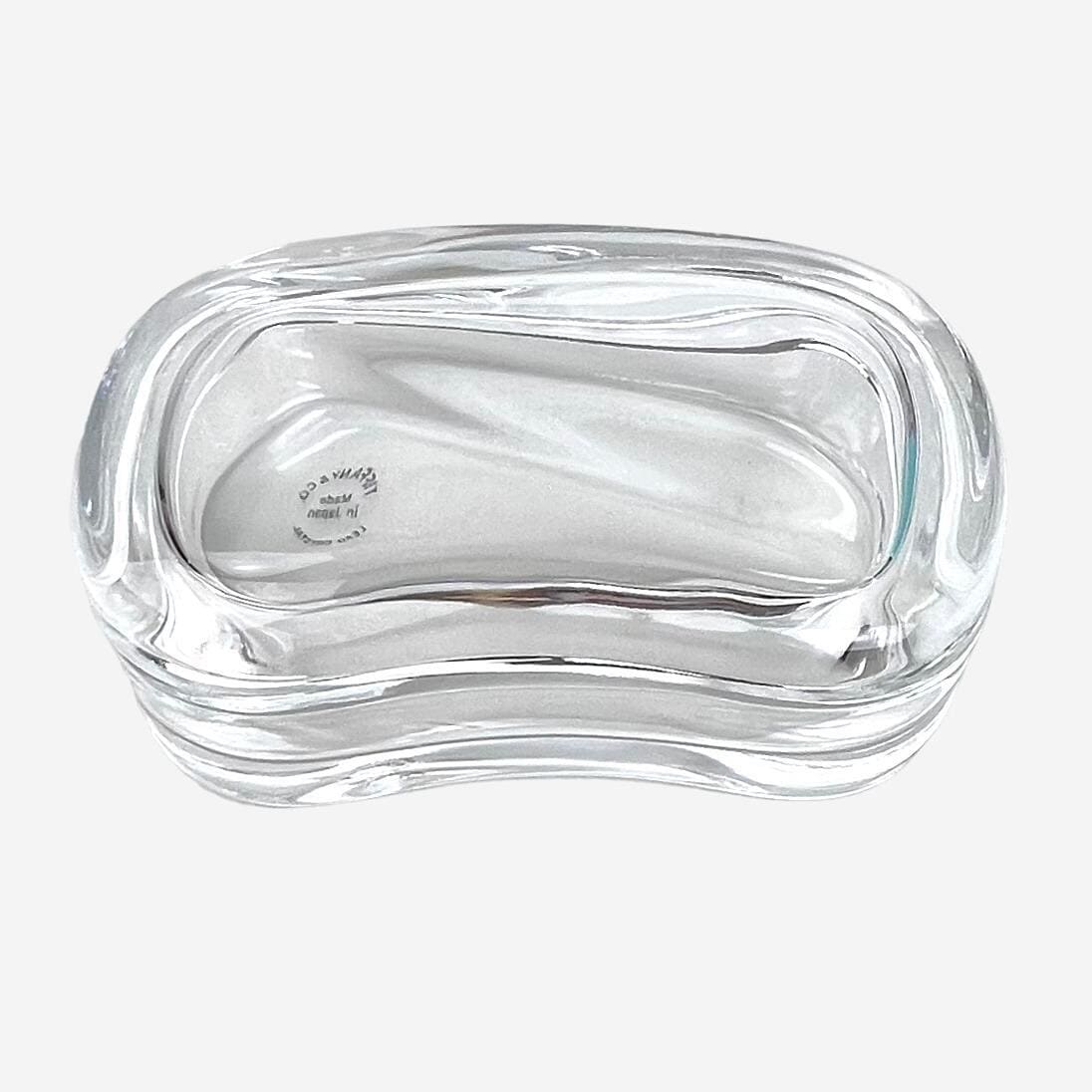 Tiffany & Co. Elsa Peretti Wave Crystal Jewelry Box Trinket Box W ...