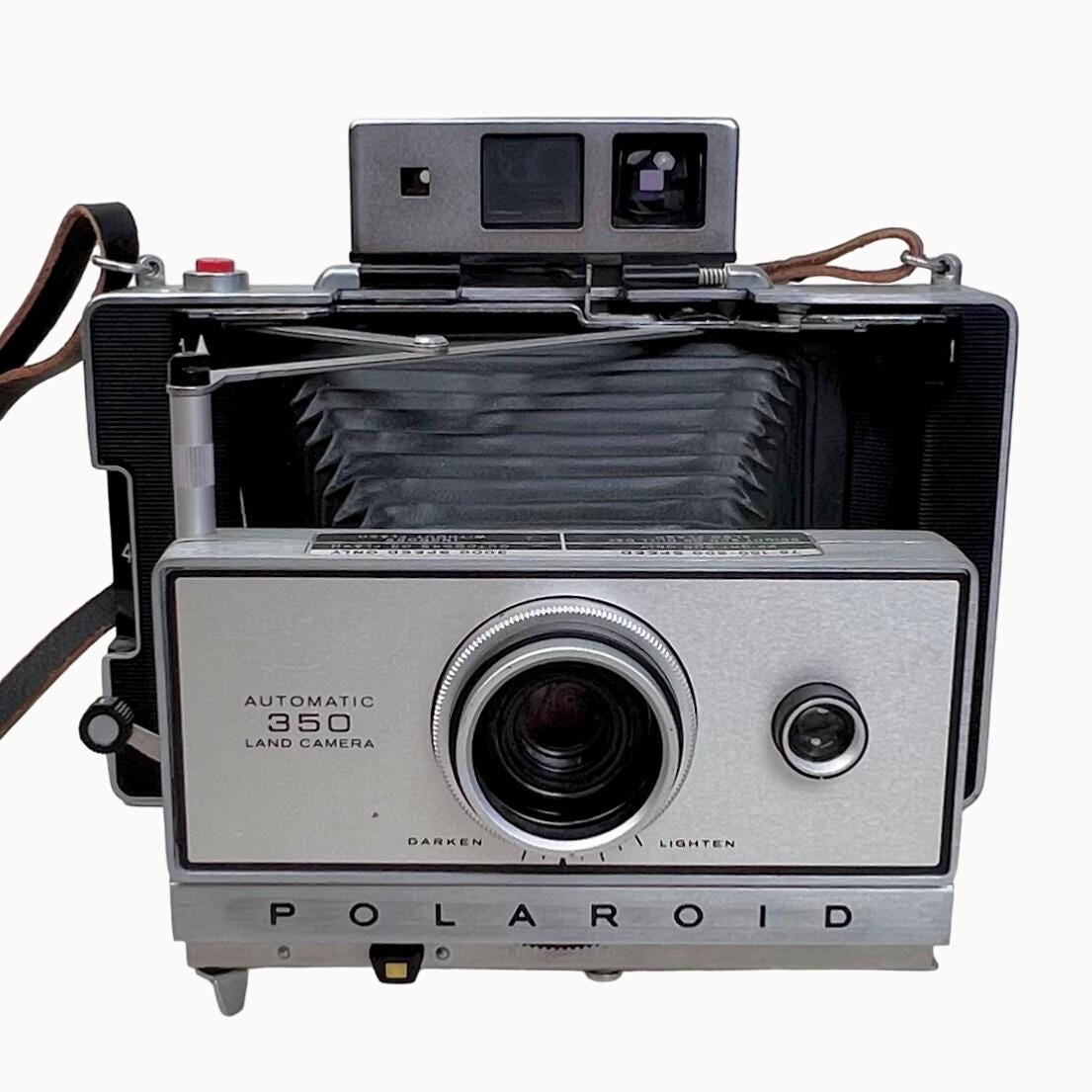 Vintage Polaroid 350 Automatic Land Camera Zeiss Ikon Viewfinder ...
