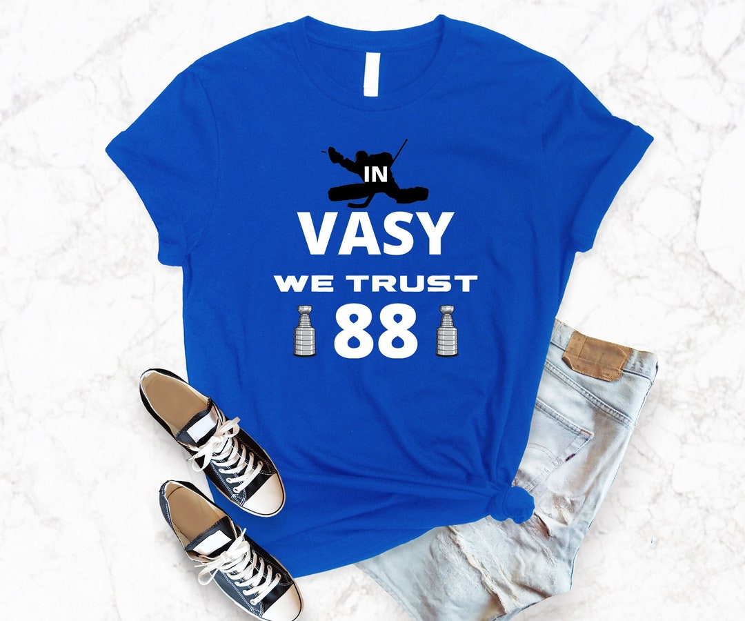 Tampa Bay Lightning Tshirt, in Vasy We Trust, Andrei Vasilevskiy, Vasy ...