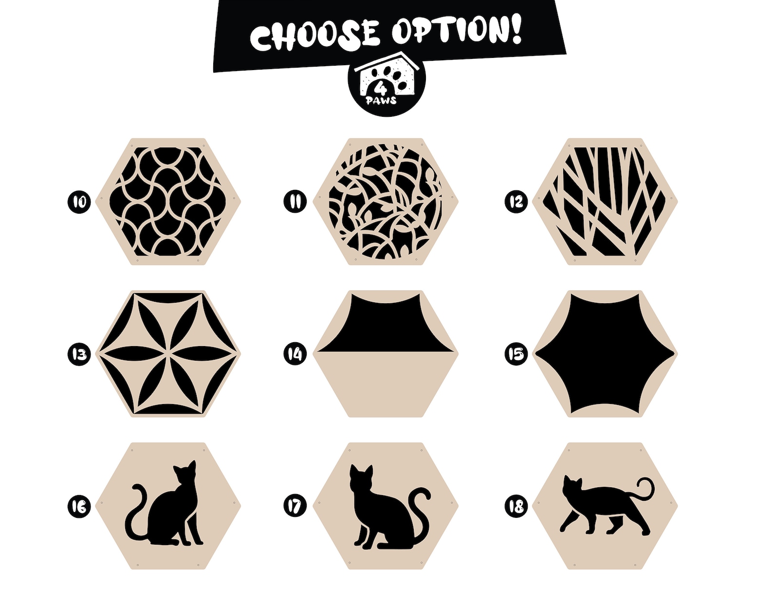 Set of Hexagon Cat Shelfs Included Steps Cat Furniture Cat - Etsy