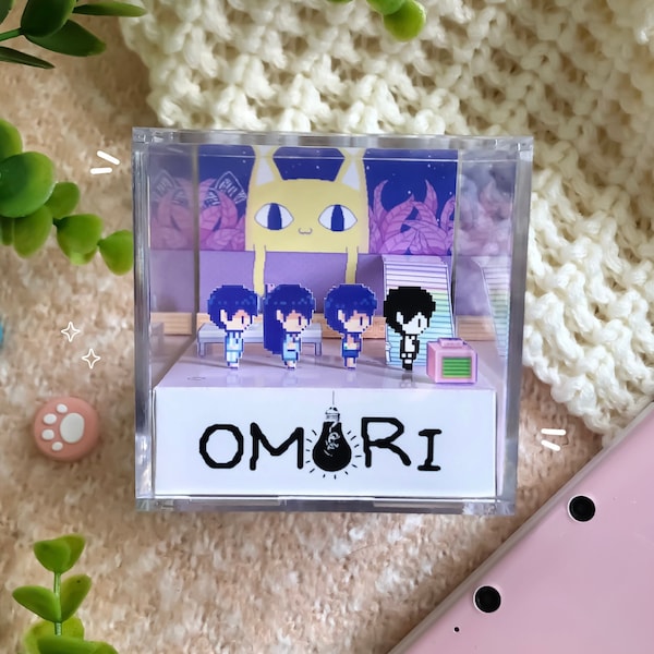 Omori 3d Cube Diorama - Etsy