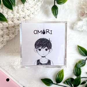 Omori White Space 3D Cube Diorama - Shadow Box, Gamer Gift, Omori Mewo ...