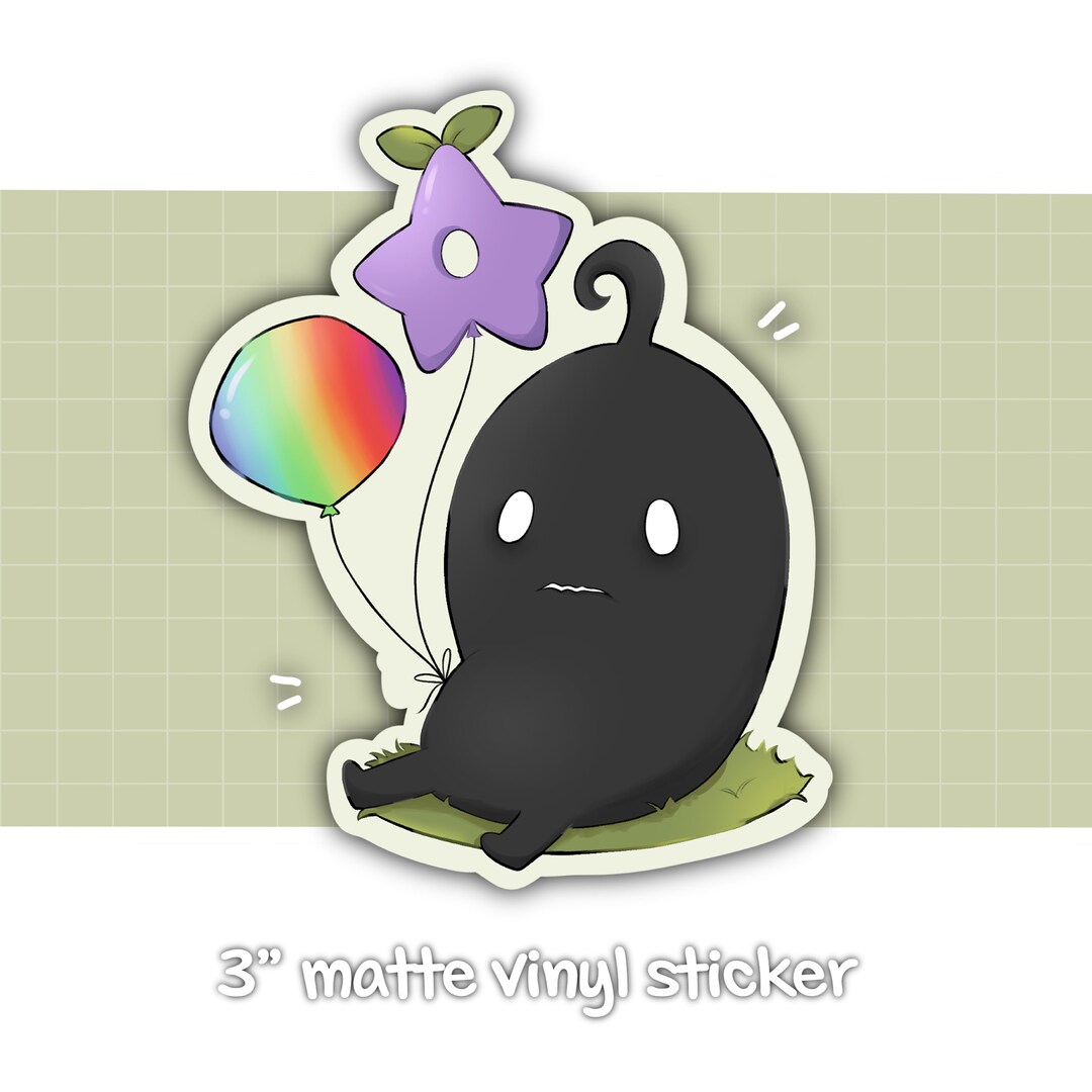 PREORDER Stardew Valley Krobus 3 Matte Vinyl Sticker - Etsy