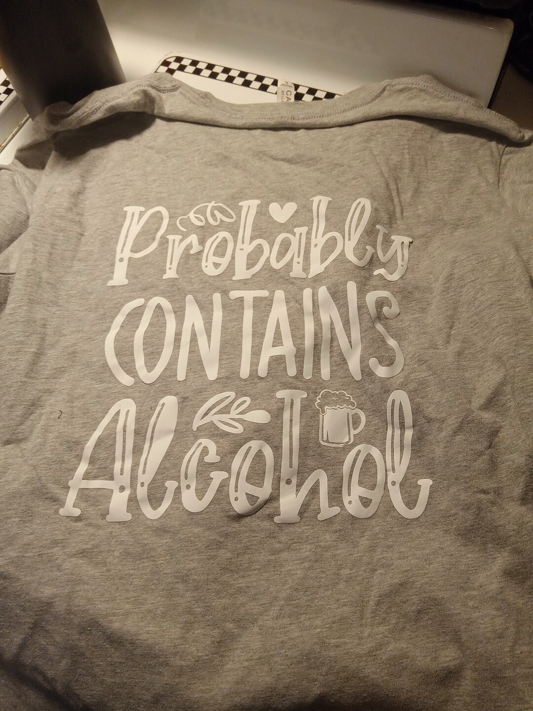 Probably Contains Alcohol Funny Bar Shirt - Etsy