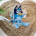 Bluey Vinyl Stickers Set Bluey Bingobluey Family - Etsy