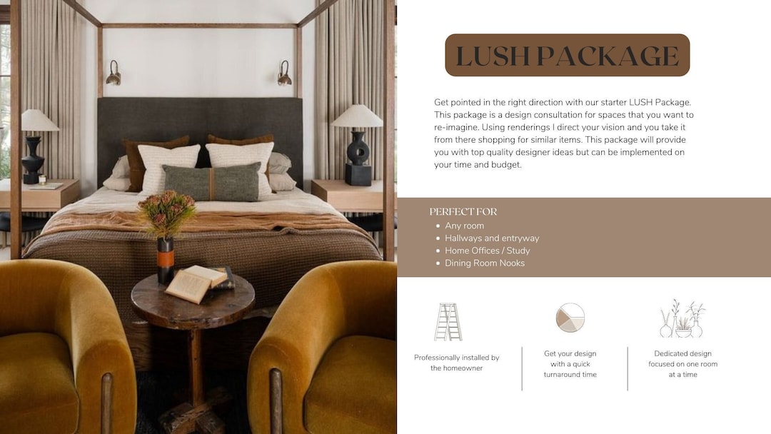 Interior Design Service - Intro LUSH PACKAGE - Etsy