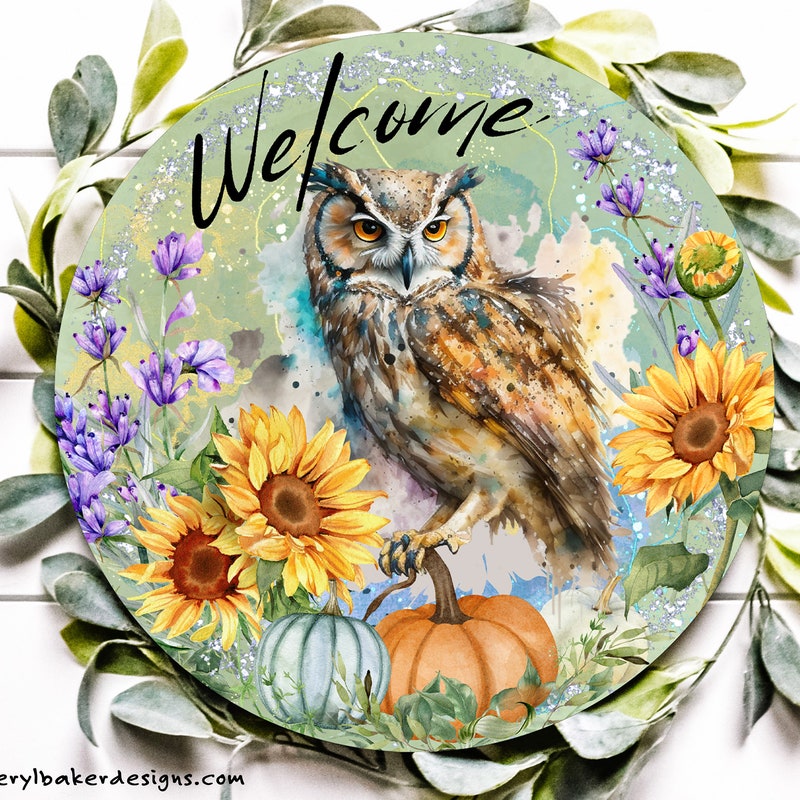 Owl Door Hanger - Etsy