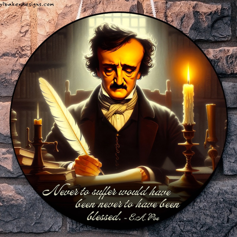 Edgar Allan Poe Art - Etsy