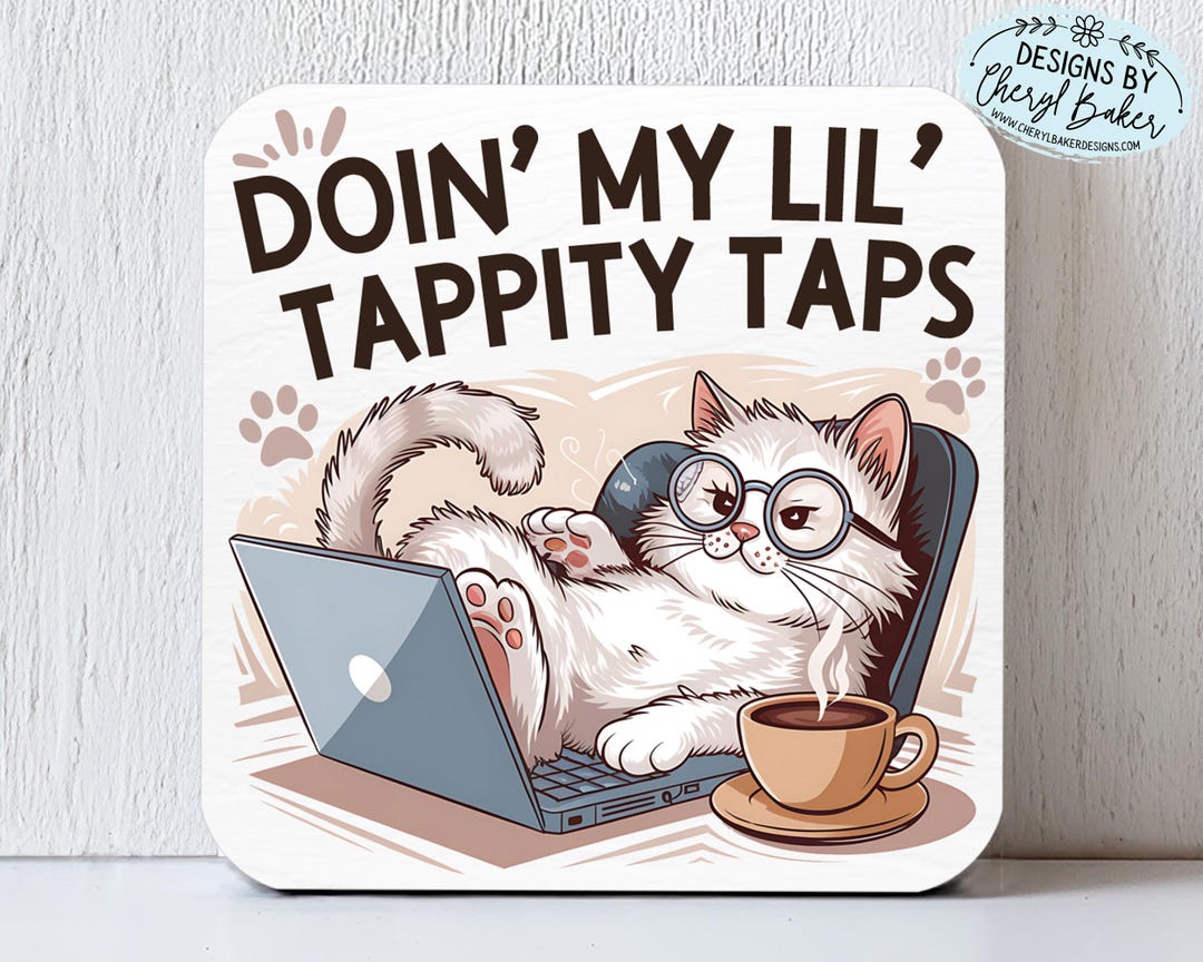Cute Magnet for Work, Cute Office Magnet, Funny Cat Magnets, Funny Work ...