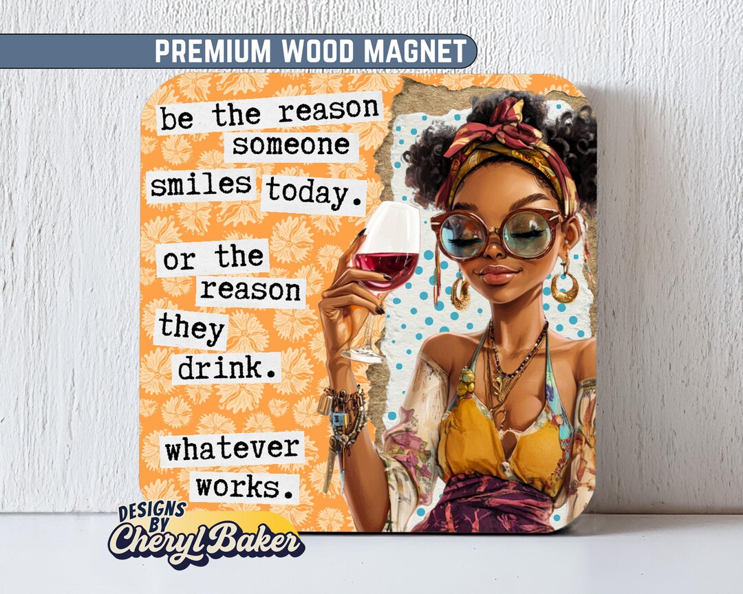 Feminist Magnet, Cute Magnets for Locker, Black Girl Magnets, Cute ...