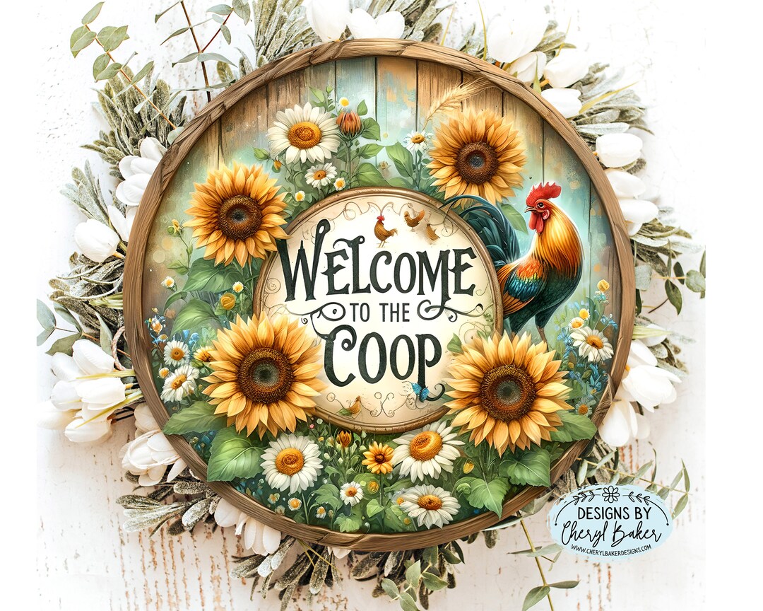 Cute Chicken Coop Signs, Chicken Sign Metal, Chicken Coop Decoration ...