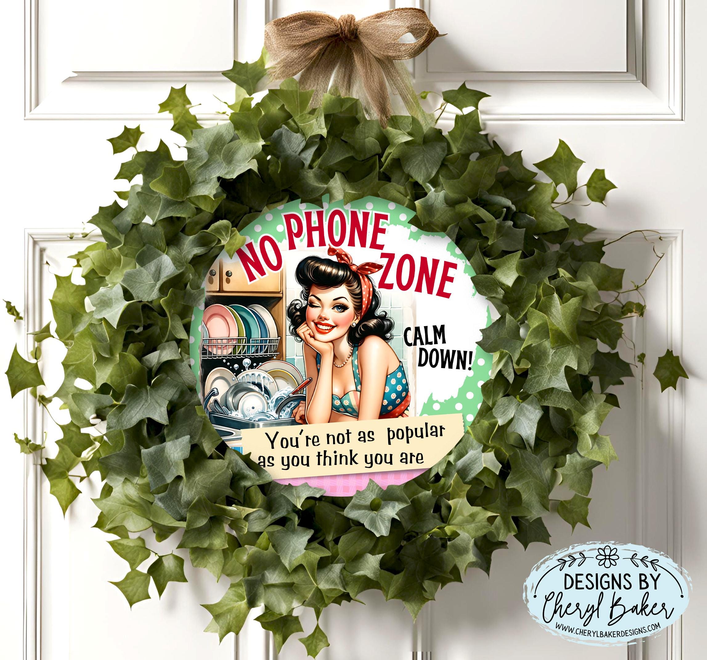 No Cell Phone Sign Classroom, No Phone Classroom Sign, No Cell Phone ...