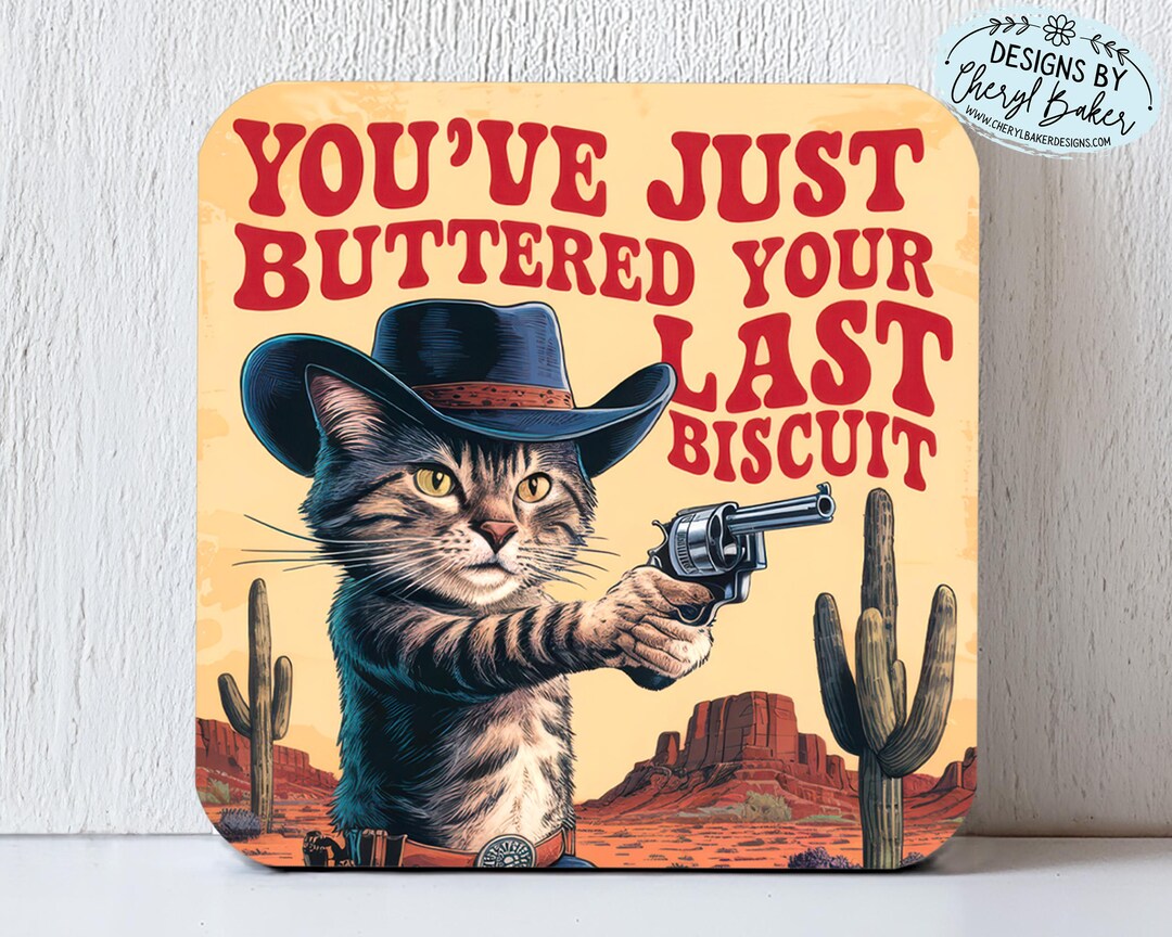 Cowboy Magnet, Western Magnets, Cat Fridge Magnets, Quirky Magnets ...