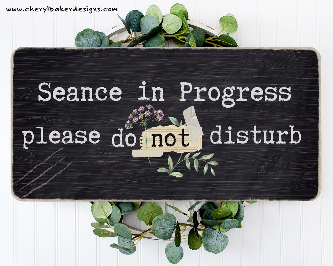 Do Not Disturb Door Hanger, Do Not Disturb Sign, No Soliciting Sign ...