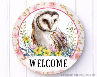 Owl Door Hanger - Etsy