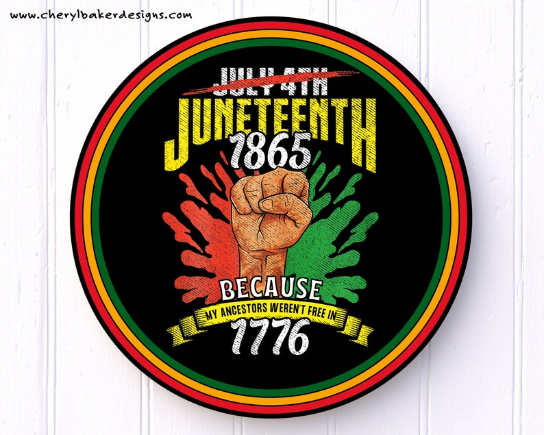 Juneteenth Sign 1865 Juneteenth Door Sign Juneteenth Door - Etsy