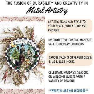 Yule Wreath Sign, Wicca Yule Decor Pagan, Yule Decoration, Yuletide ...