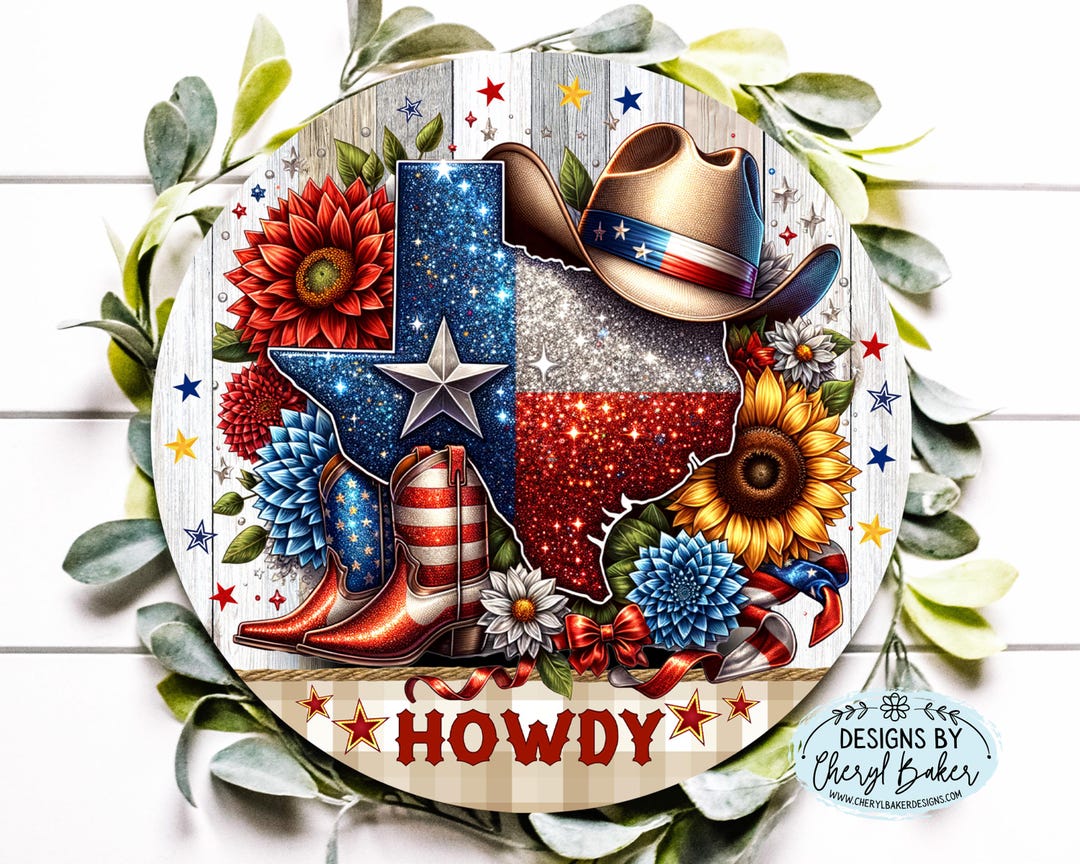 Texas Welcome Sign, Texas Wreath Sign, Texas Door Hangers, Texas Home ...