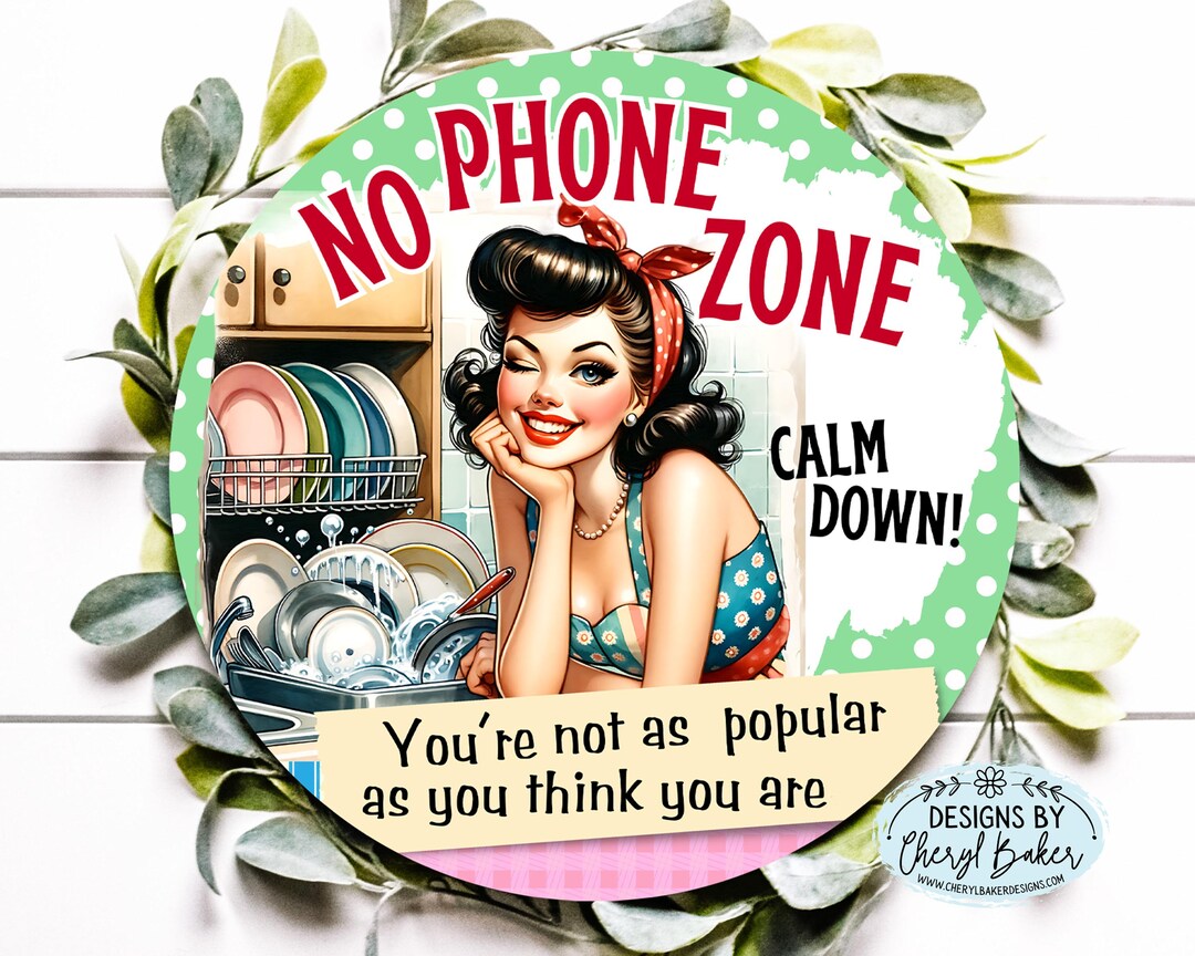 No Cell Phone Sign Classroom, No Phone Classroom Sign, No Cell Phone ...