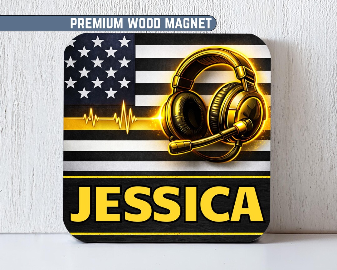 Personalized 911 Dispatcher Gifts, Emergency Dispatcher Locker Magnet ...