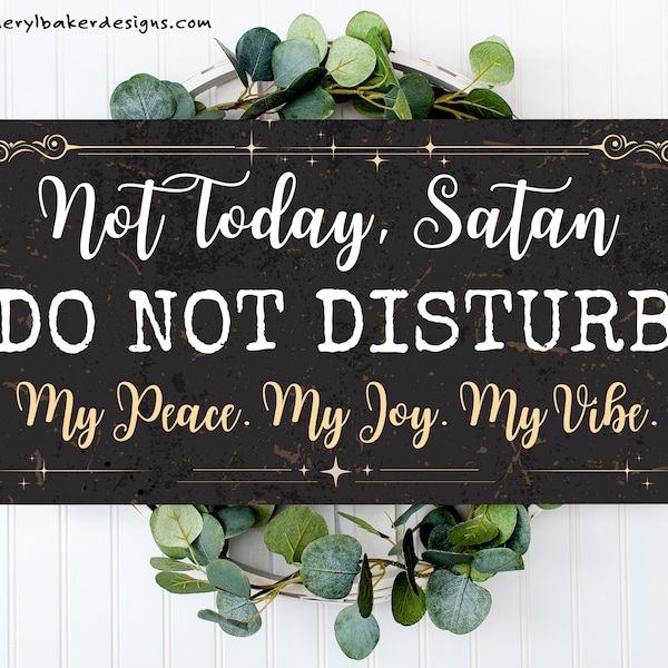 Satanic No Soliciting Sign - Etsy