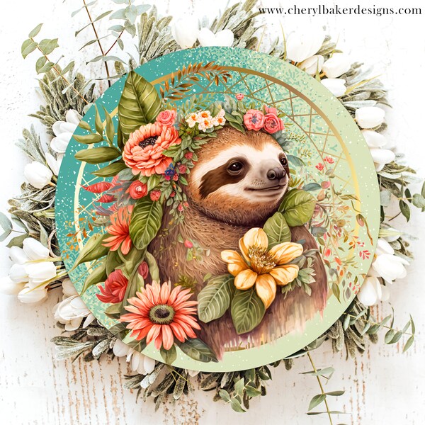 Sloth Painting - Etsy
