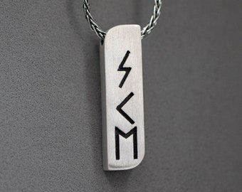 Viking Birth Month Necklace - Etsy