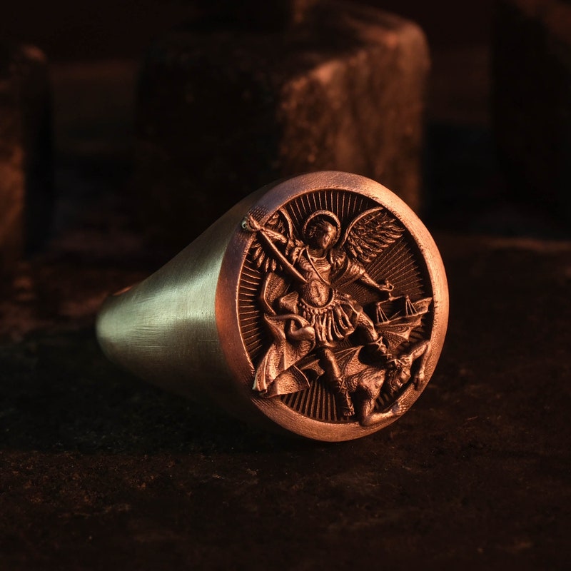 7 Archangel Ring - Etsy