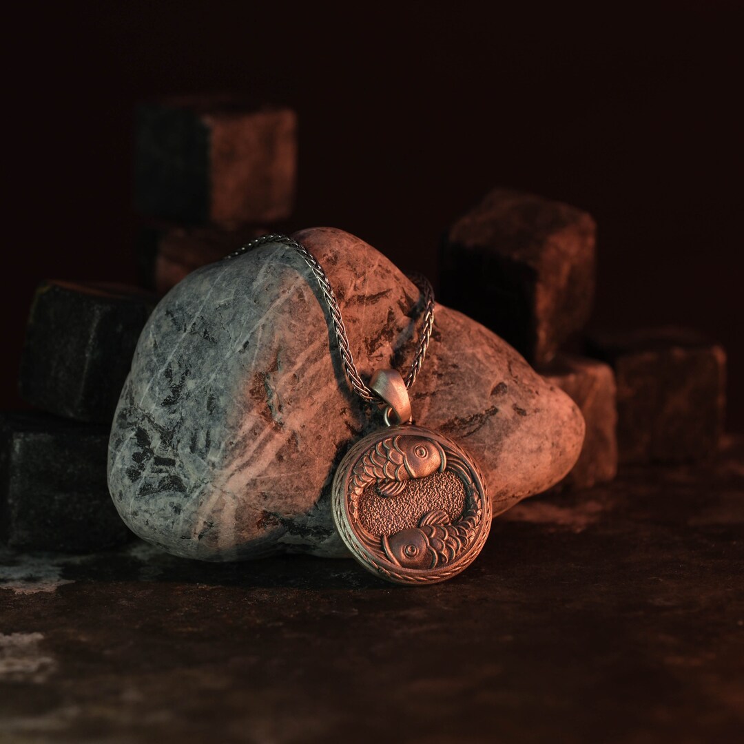 Pisces Necklace, Zodiac Jewel, Water Sign Charm, Fish Pendant, Star ...