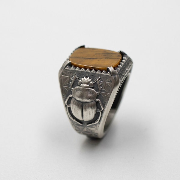 Scarab Ring - Etsy
