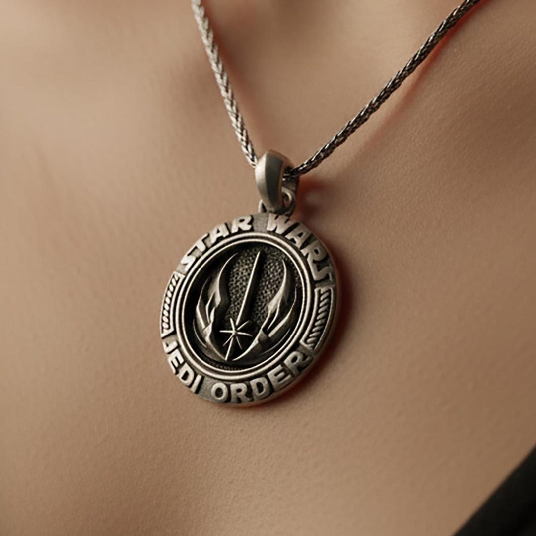 Jedi Order Pendant, Star Wars Necklace, Galactic Fashion, Sci-fi ...