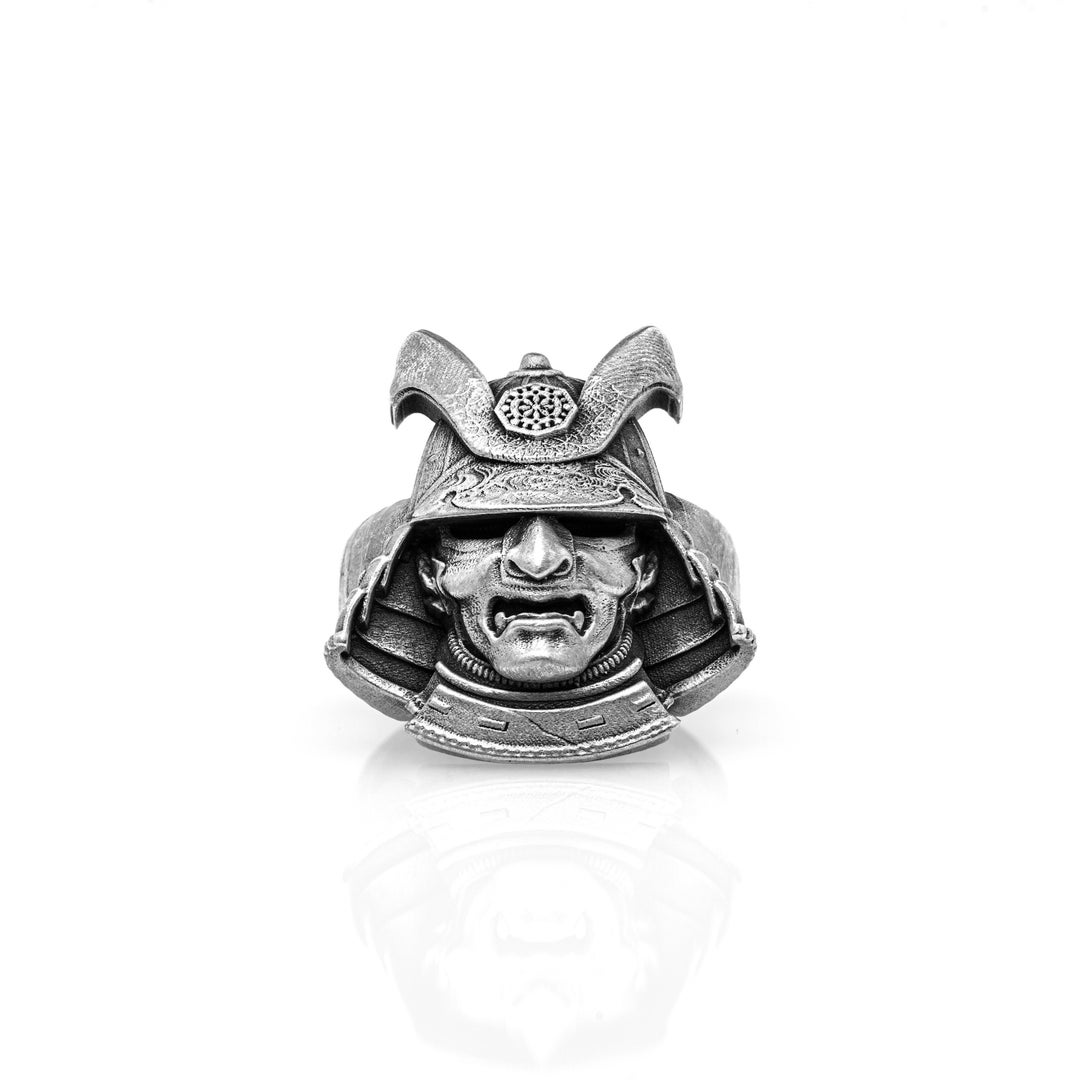 Samurai Helmet Ring, Japanese Ring, Shogun Ring, Bushido Jewelry ...