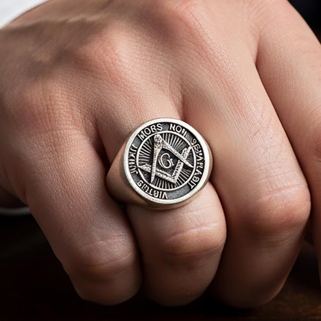 Mason Symbol Ring , Masonic Ring, Masonic Symbolism , Masonic ...