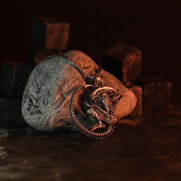 Alien Necklace - Etsy UK