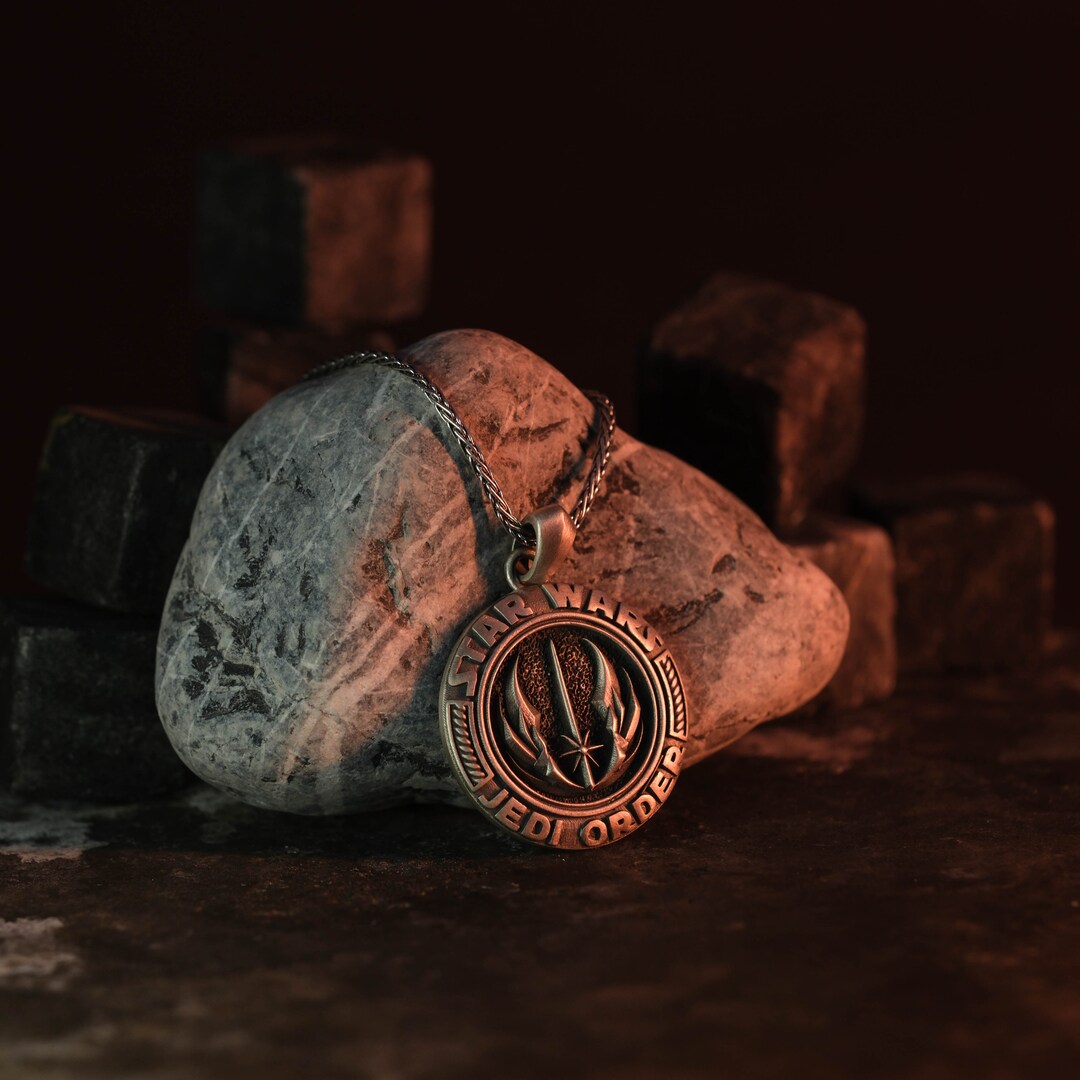 Jedi Order Pendant, Star Wars Necklace, Galactic Fashion, Sci-fi ...