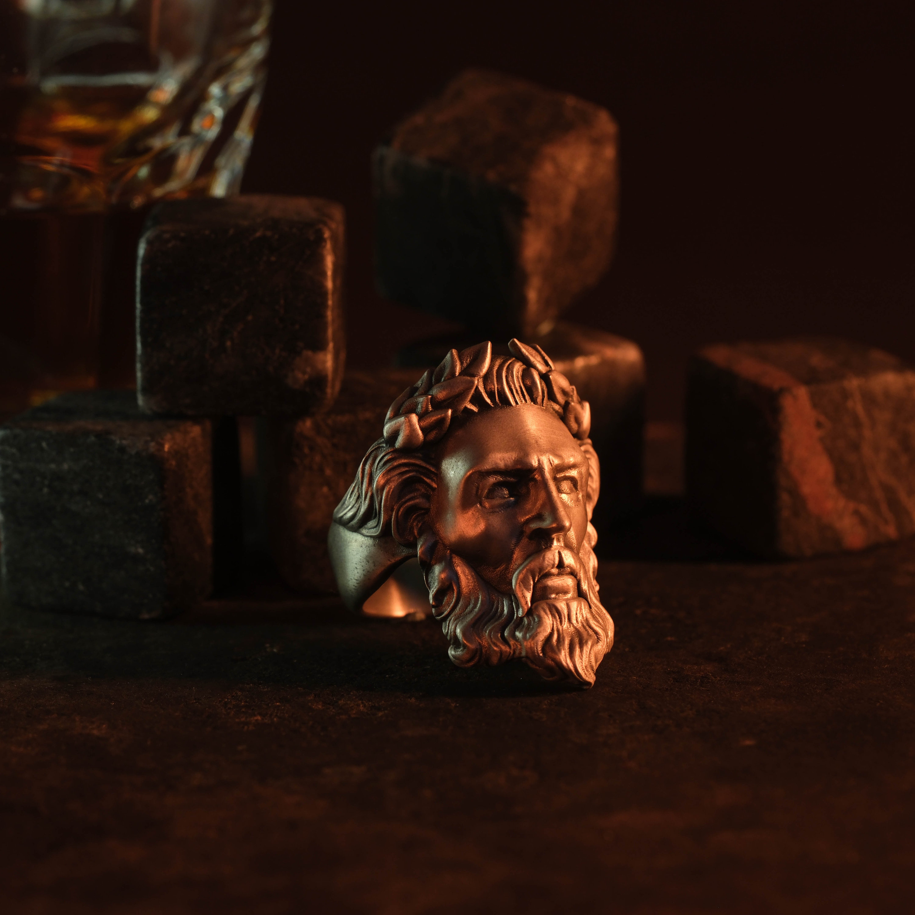 Greek God Ring, Zeus Ring, Laurel Wreath Ring, Mythology Jewelry, Greek ...